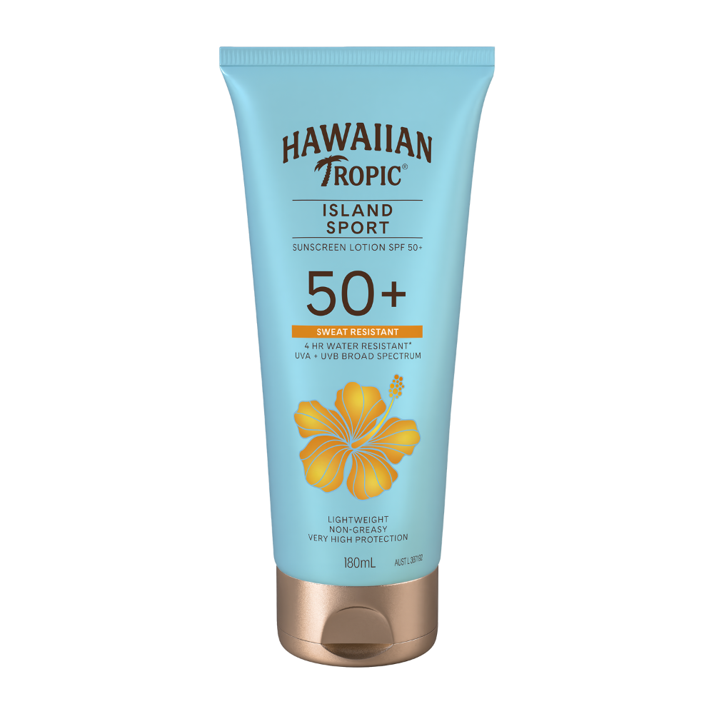 Hawaiian Tropic Island Sport Sunscreen Lotion SPF50+ Reviews - beautyheaven