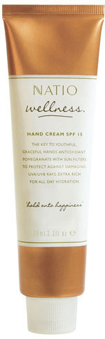 Natio Wellness Hand Cream SPF15 Reviews - beautyheaven