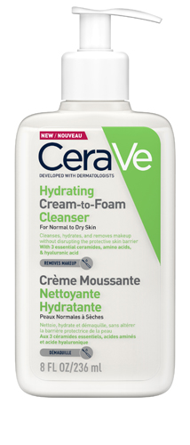 CeraVe Hydrating Cream-to-Foam Cleanser Reviews - beautyheaven