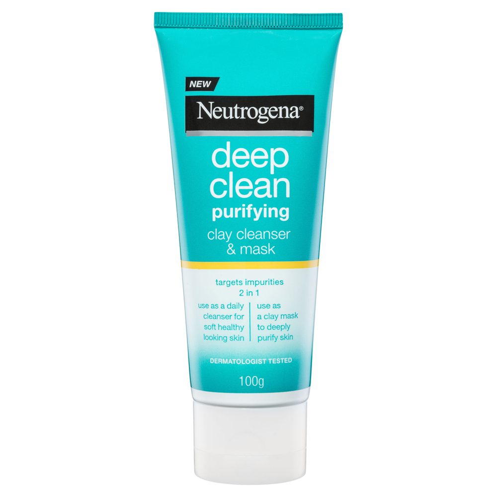 Neutrogena Deep Clean Purifying Clay Cleanser & Mask Reviews - beautyheaven