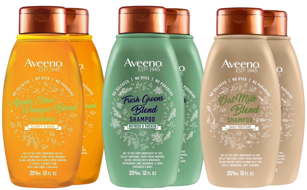 Aveeno Now Does Hair Care, Including Shampoo and Conditioner