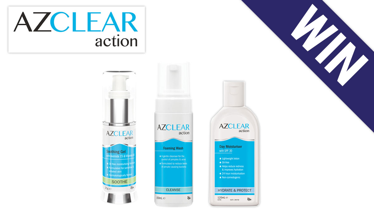 WIN 1 Of 3 Azclear Action Prize Packs! - beautyheaven