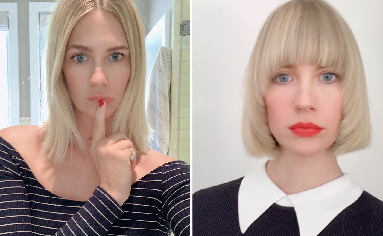 January Jones Hair 2022