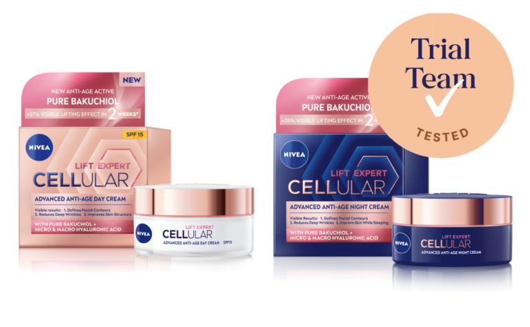 Nivea Cellular Lift Expert Day Cream and Night Cream Trial Team