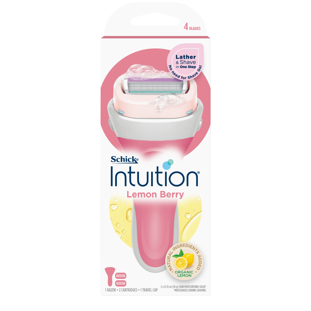 Schick Intuition® Lemon Berry Razor Kit Reviews - beautyheaven