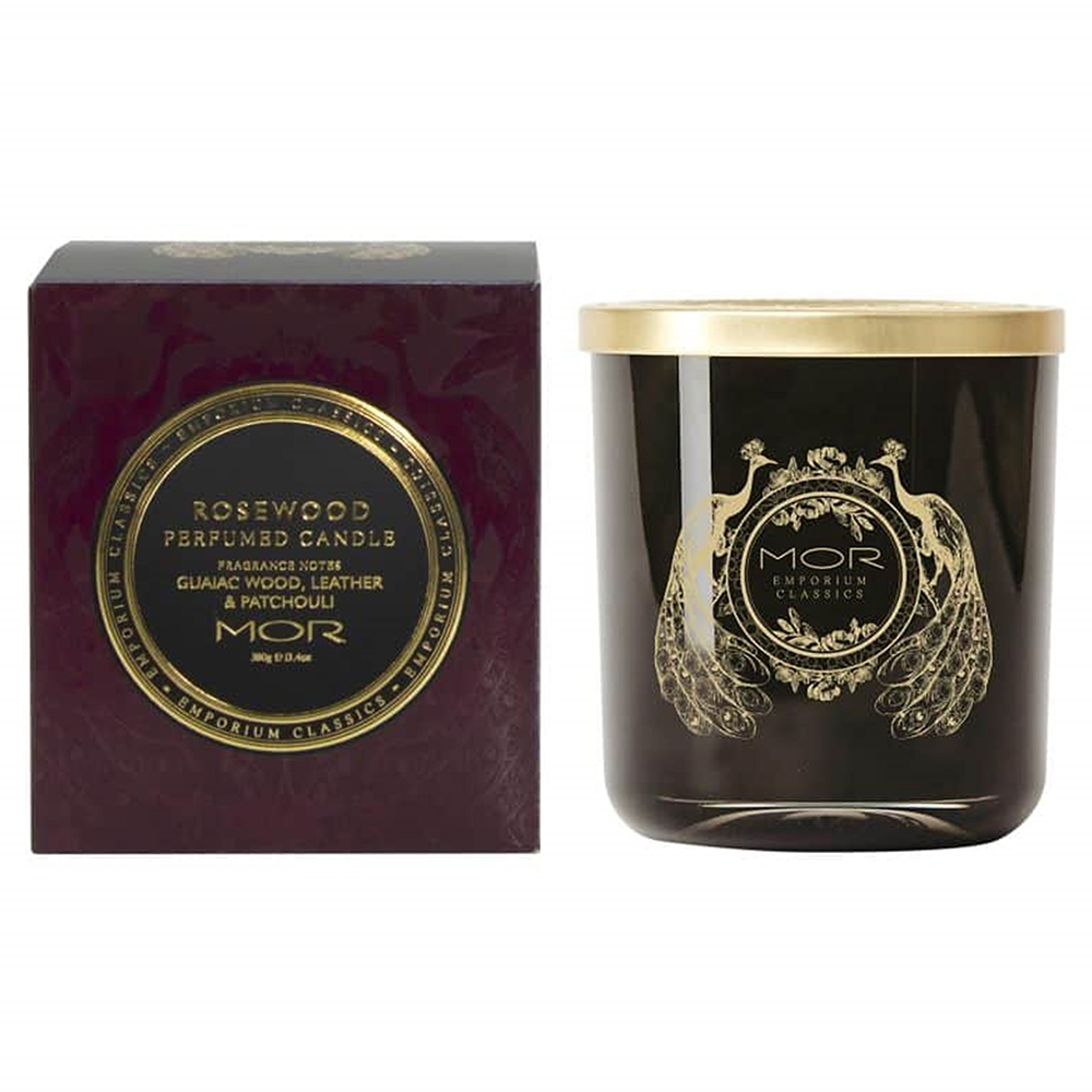 MOR Emporium Classics Rosewood Perfumed Candle Reviews - beautyheaven