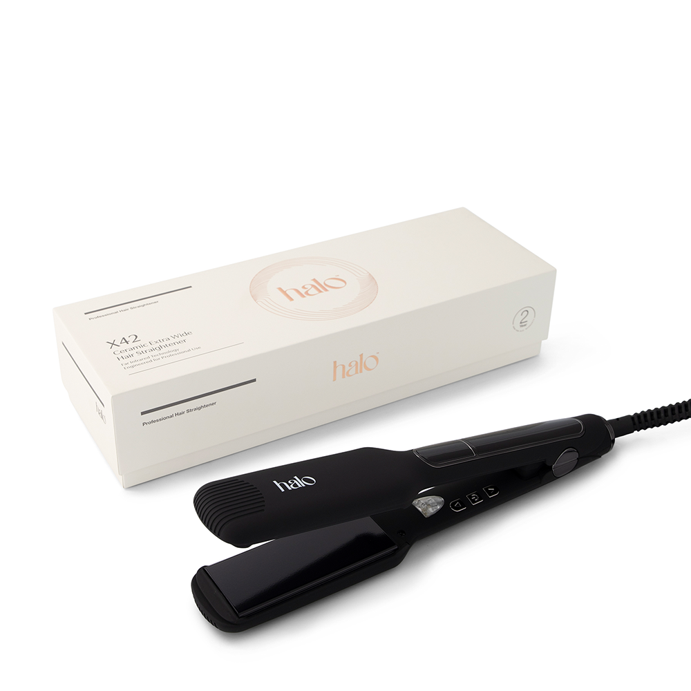 Halo Halo X42 Extra Wide Ceramic Hair Straightener Reviews - beautyheaven