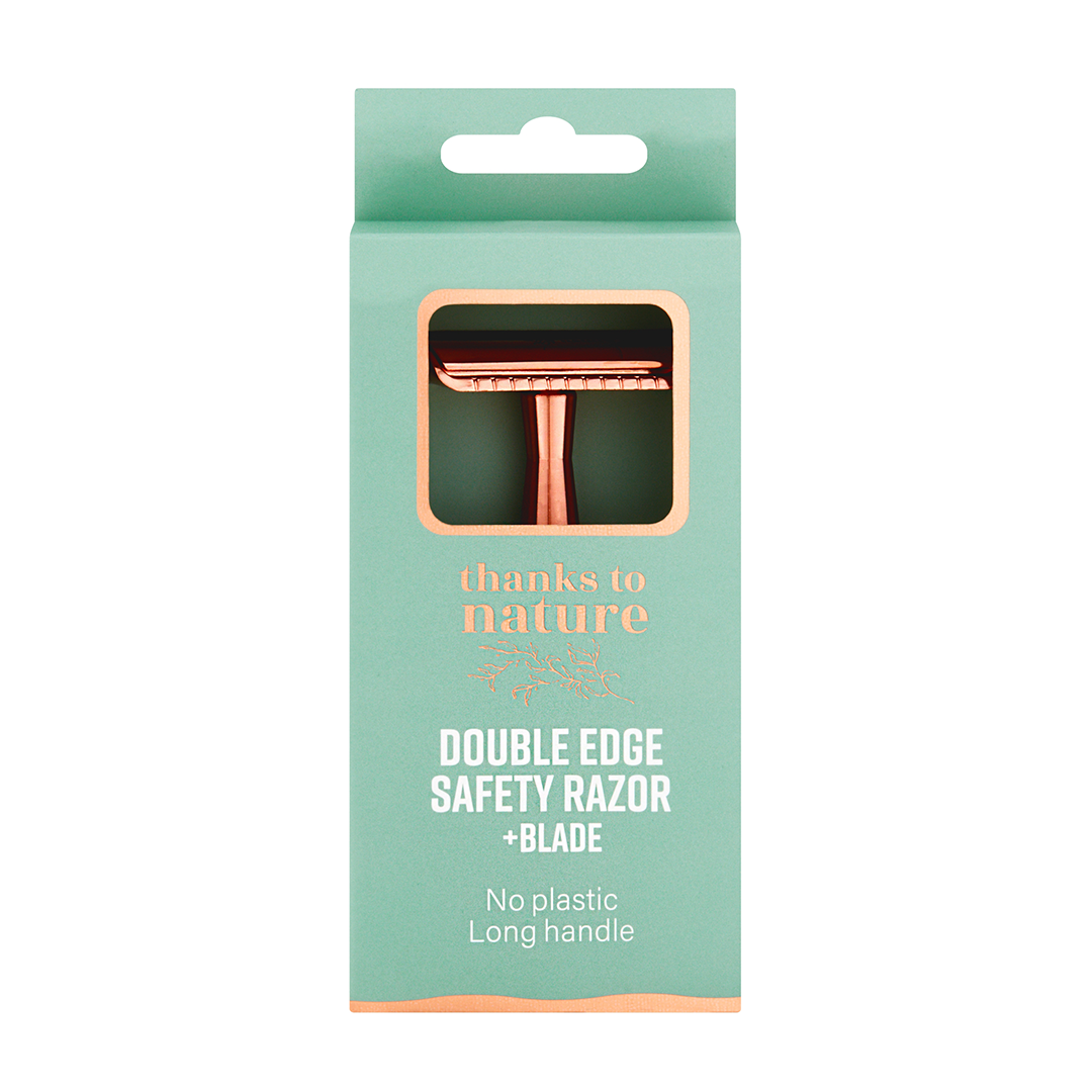 Thanks To Nature Double Edge Safety Razor and Blade Reviews - beautyheaven