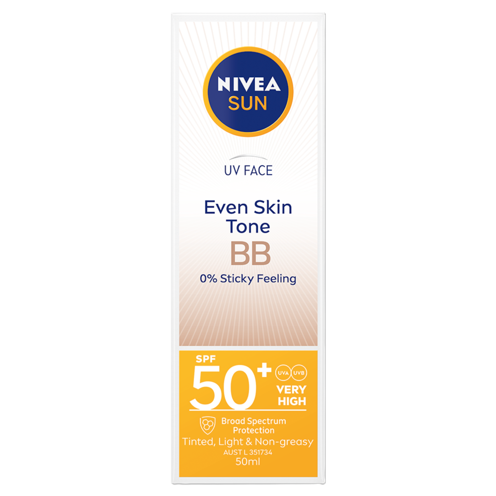 NIVEA Sun UV Face BB Cream SPF50+ Reviews - beautyheaven